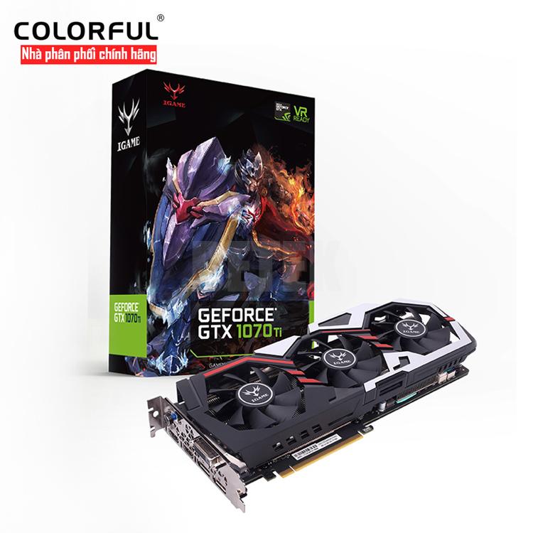 Card màn hình VGA Colorful GTX 1070 Ti 8Gb Vulcan U TOP - Card Màn Hình ...