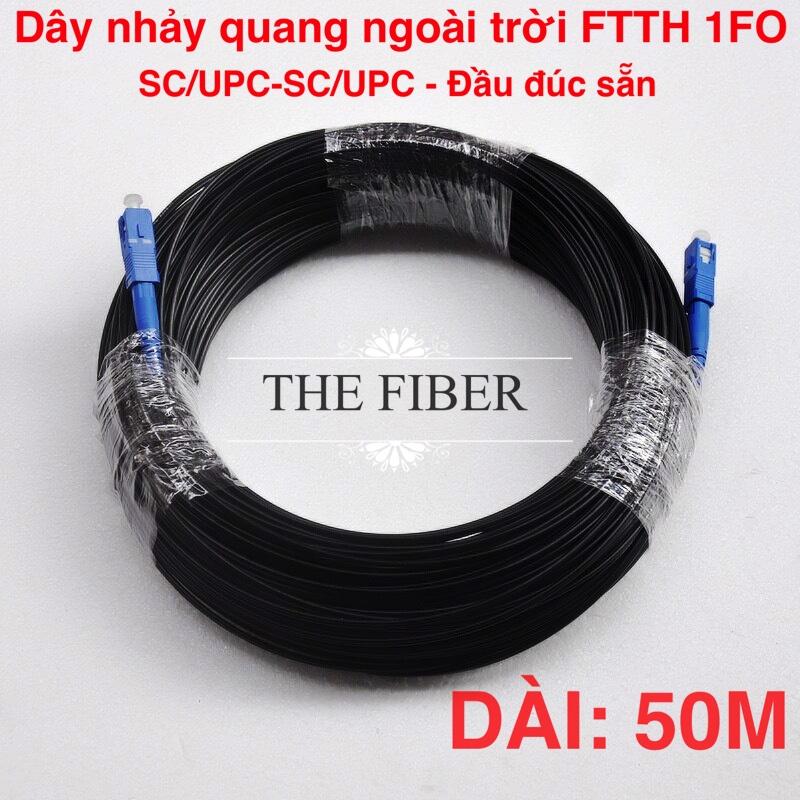 Dây nhảy quang ngoài trời SC/UPC-SC/UPC dài 50m 1FO SM (FTTH) - Cáp ...