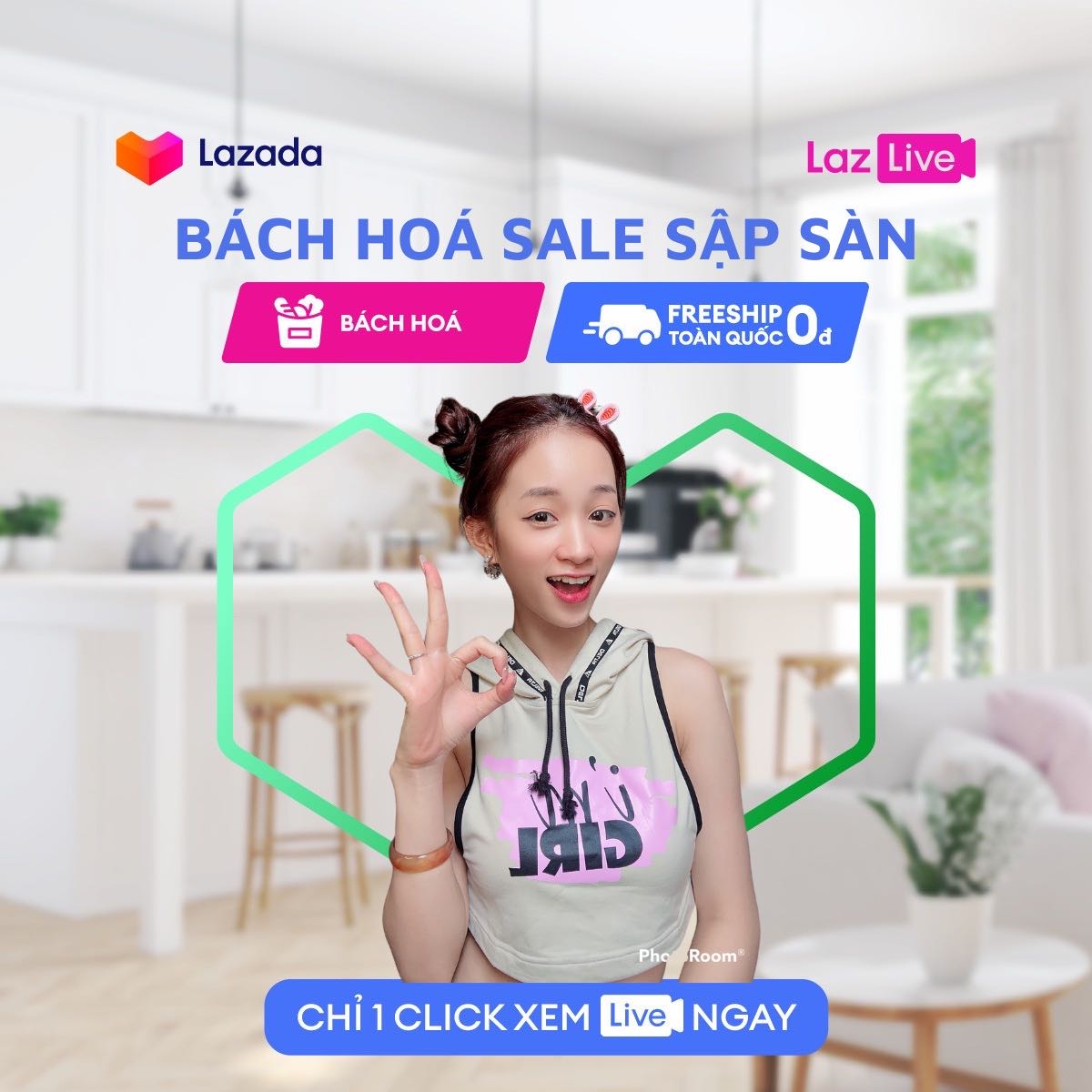 Chào tôi sẽ bắt đầu livestream trên Lazada-Live tại 05-20 00:03. Đừng ...