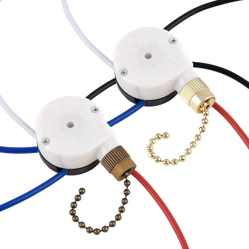 Ceiling Fan Pull Switch 4 Wire | Shelly Lighting