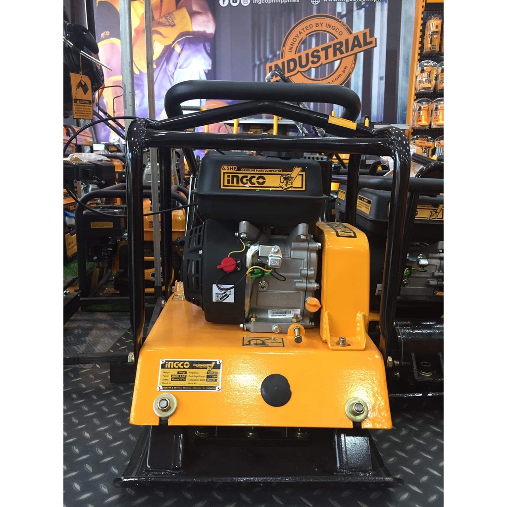 MÁY ĐẦM NÉN BÊ TÔNG DÙNG DẦU DIESEL 4.2HP 104KG INGCO GCP100-4 - HÀNG ...