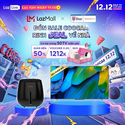 Chào, tôi sẽ bắt đầu livestream trên Lazada-Live tại 12:00 12/11. Đừng ...